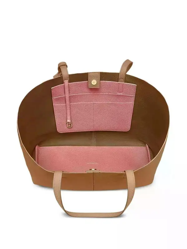 MAISON DE SABRE Leather Tote Bag - Neutrals