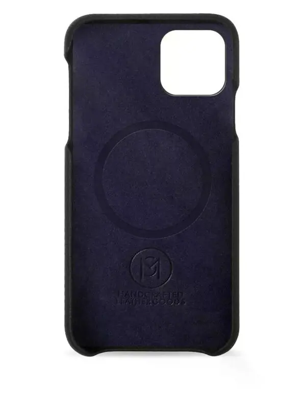 MAISON DE SABRE Leather Phone Case - Black