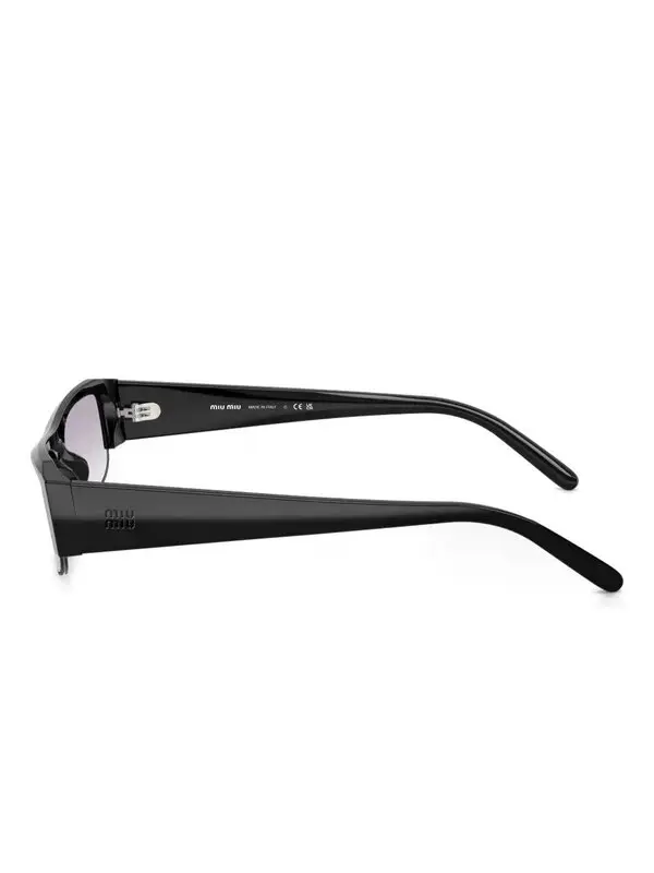 Miu Miu Rectangle Frame Sunglasses