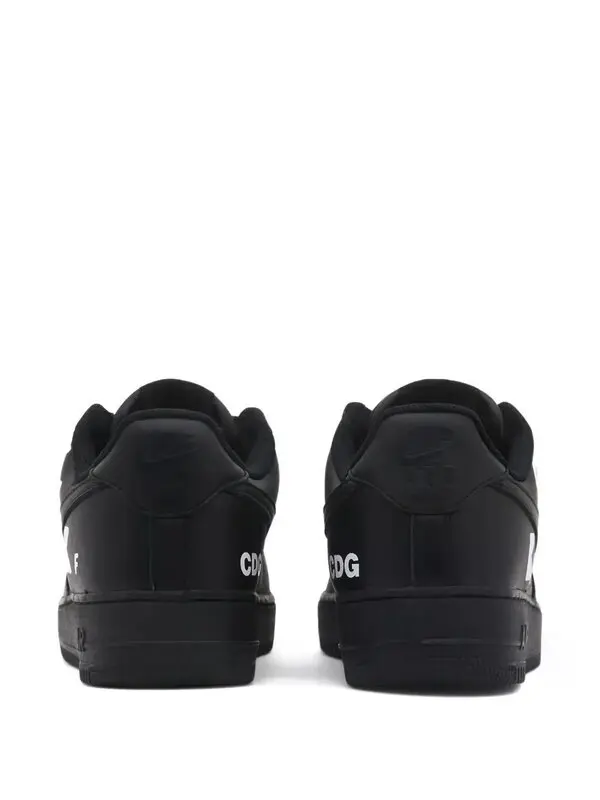 Nike Air Force 1 Low Leather Sneakers - Black