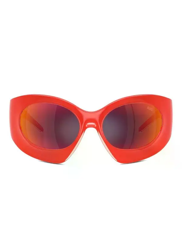 DIESEL® X Karol G Tropik_ta Oversized-frame Sunglasses - Red