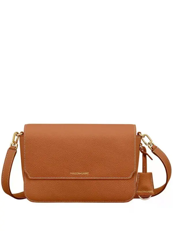MAISON DE SABRE Leather Shoulder Bag - Brown