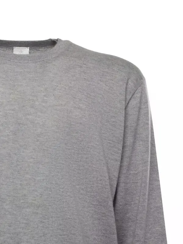 Eleventy Crew-neck Sweater - Grey