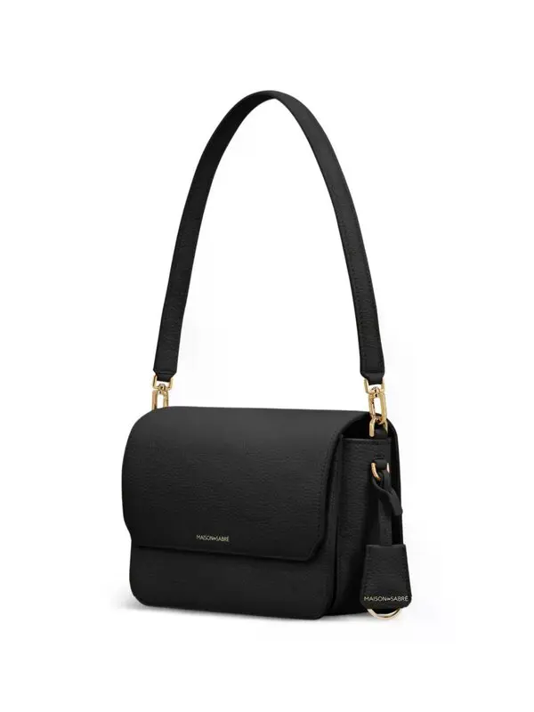 MAISON DE SABRE Leather Shoulder Bag - Black
