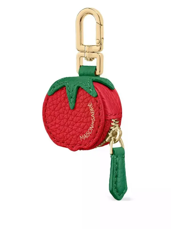 MAISON DE SABRE Tomato Zip Charm
