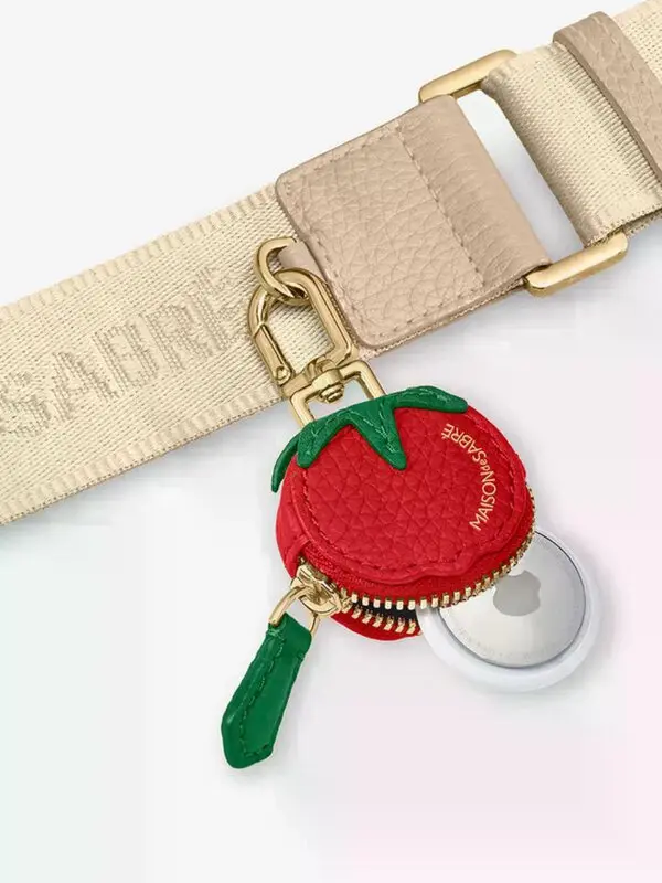 MAISON DE SABRE Tomato Zip Charm