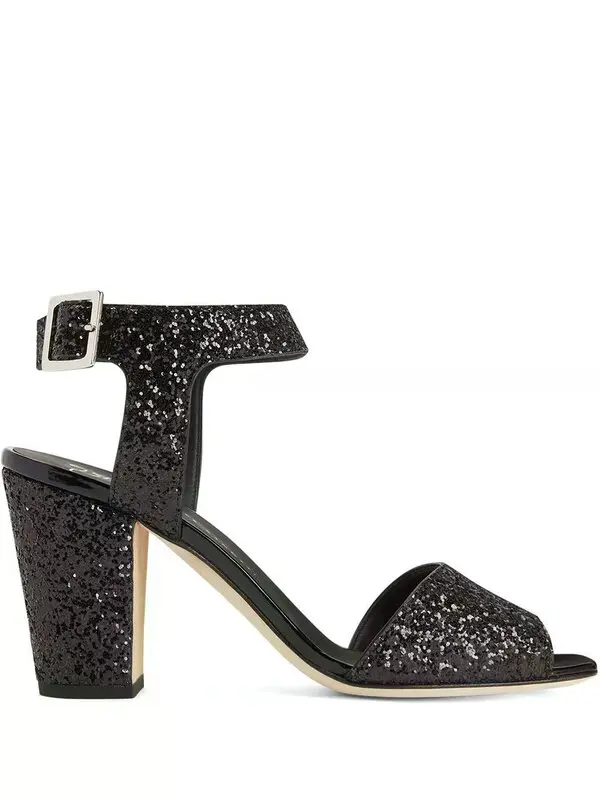 GIUSEPPE ZANOTTI Emmanuelle 80mm Glitter Sandals