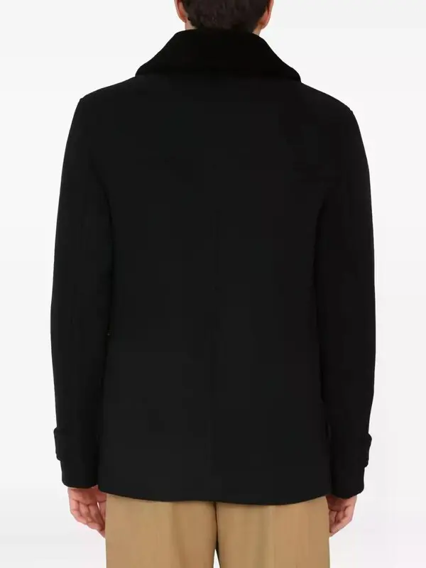 Saint James Pocketed Single-breasted Coat