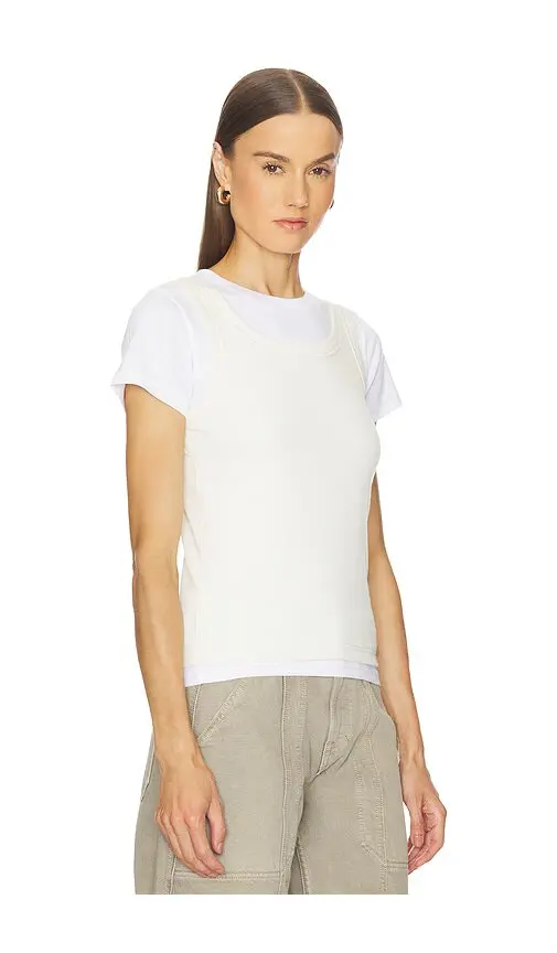 GRLFRND Layered Short Sleeve Tee