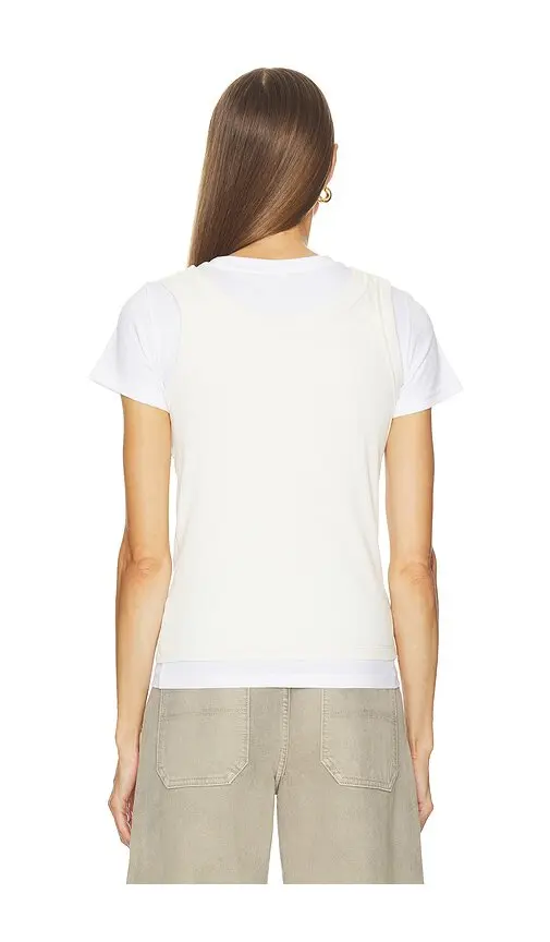 GRLFRND Layered Short Sleeve Tee