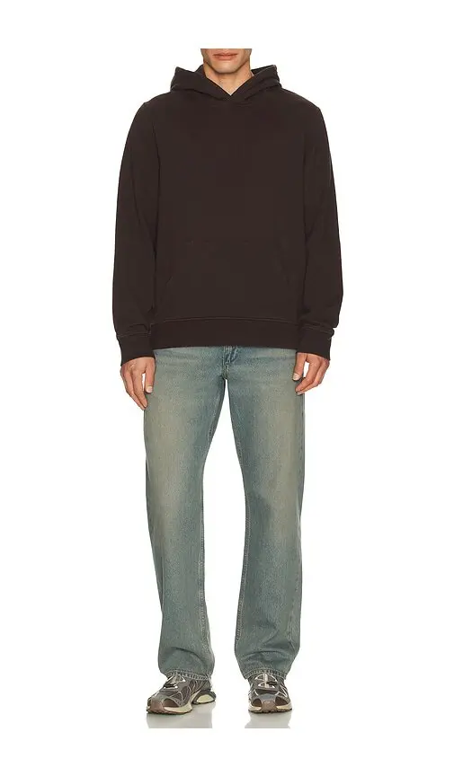 Onia Terry Pullover Hoodie - Dark Java