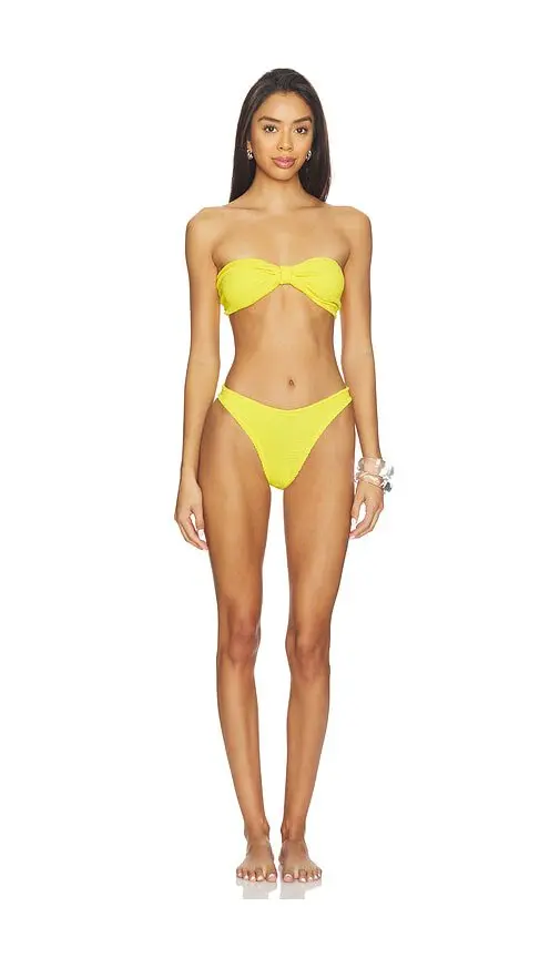 Hunza G Jean Bikini Set - Sunflower