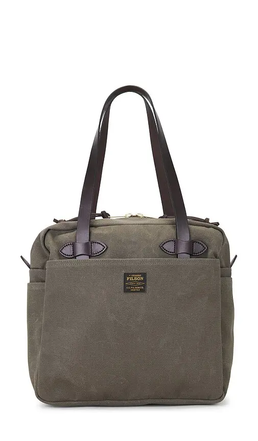 Filson Zipper Tote Bag - Otter Green