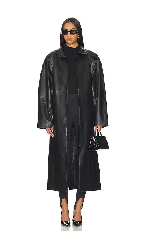 LAMARQUE Alexandra Leather Coat