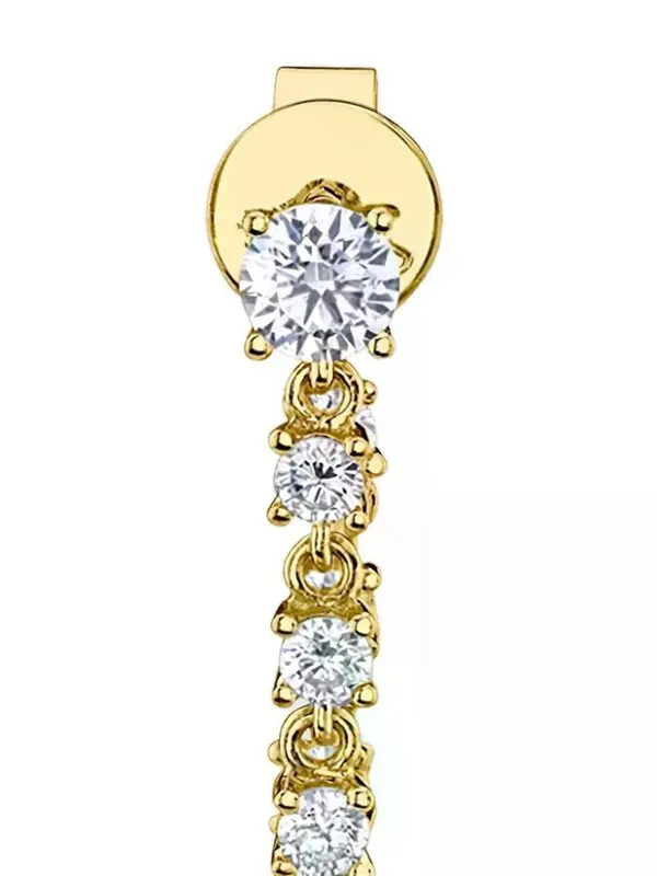 ANITA KO 18k Yellow Diamond Loop Earrings - Gold
