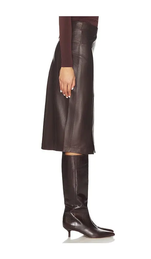 Herve Leger The Estella Skirt - Walnut