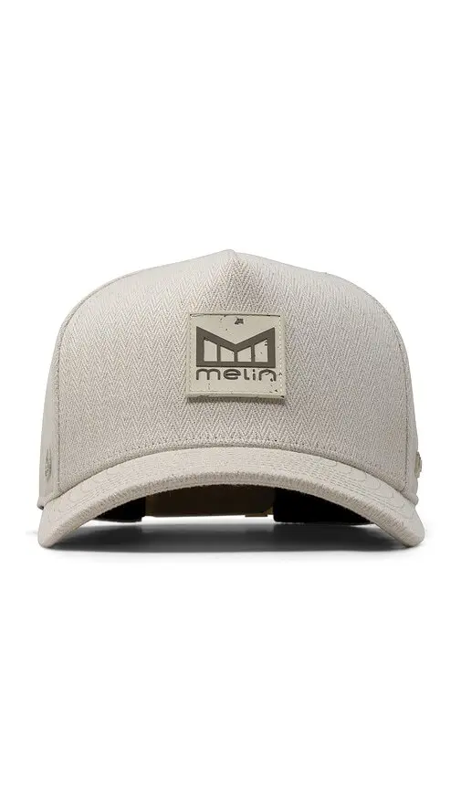 MELIN Mill Odyssey Stacked Pinya Baseball Cap - Straw