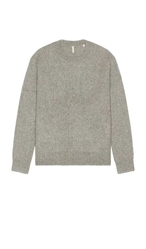 SUNFLOWER Yak Blend Sweater - Grey Melange