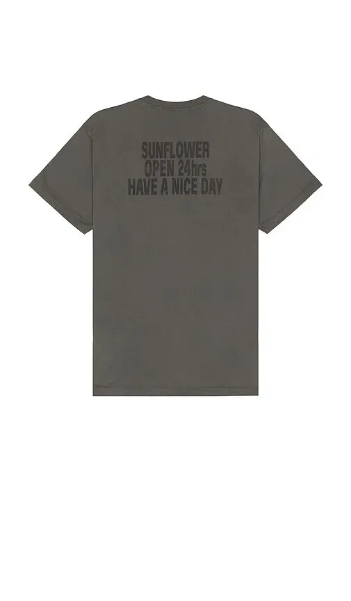 SUNFLOWER Easy Hours Tee In Grey