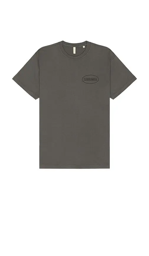 SUNFLOWER Easy Hours Tee In Grey