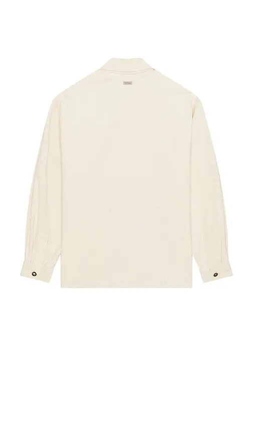 DRÃ´LE DE MONSIEUR La Surchemise Corduroy In White