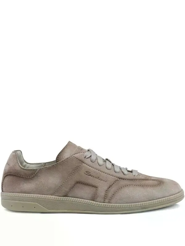 Santoni Dbs Oly Suede Sneakers