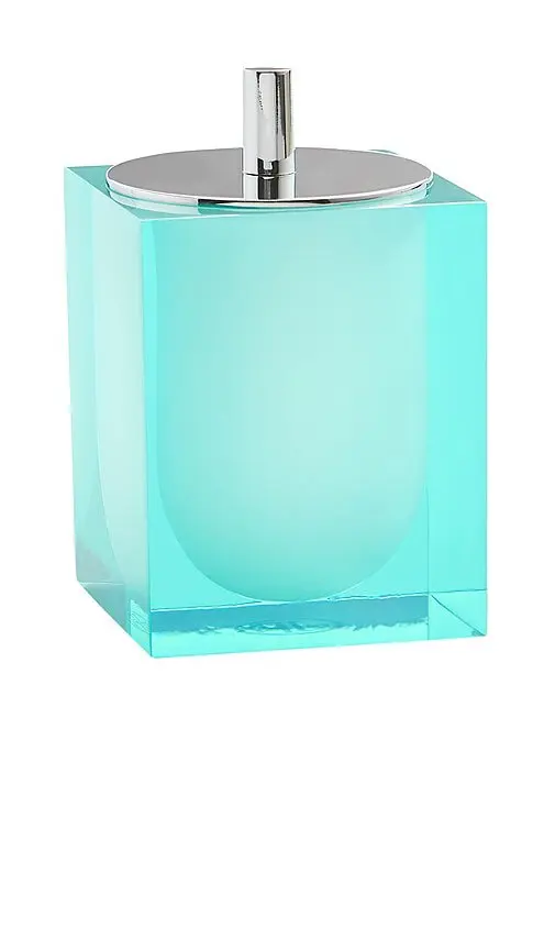 Jonathan Adler Hollywood Canister In Teal