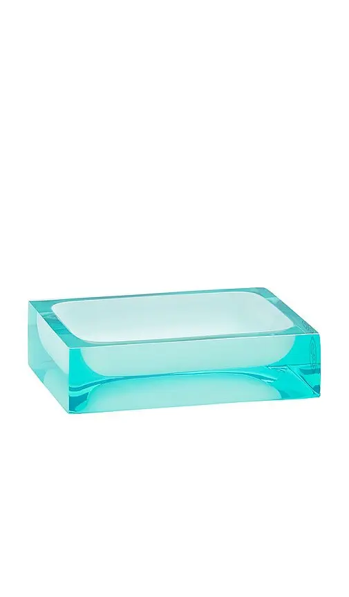 Jonathan Adler Hollywood Soap Dish In Teal