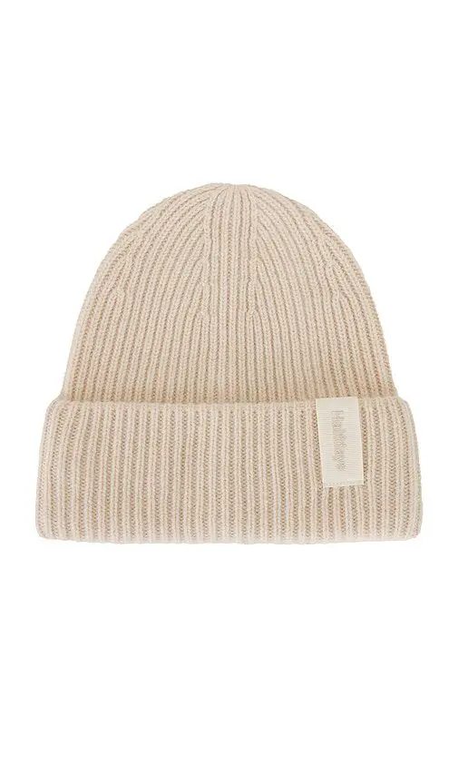 HALFDAYS Merino Beanie - Oatmilk