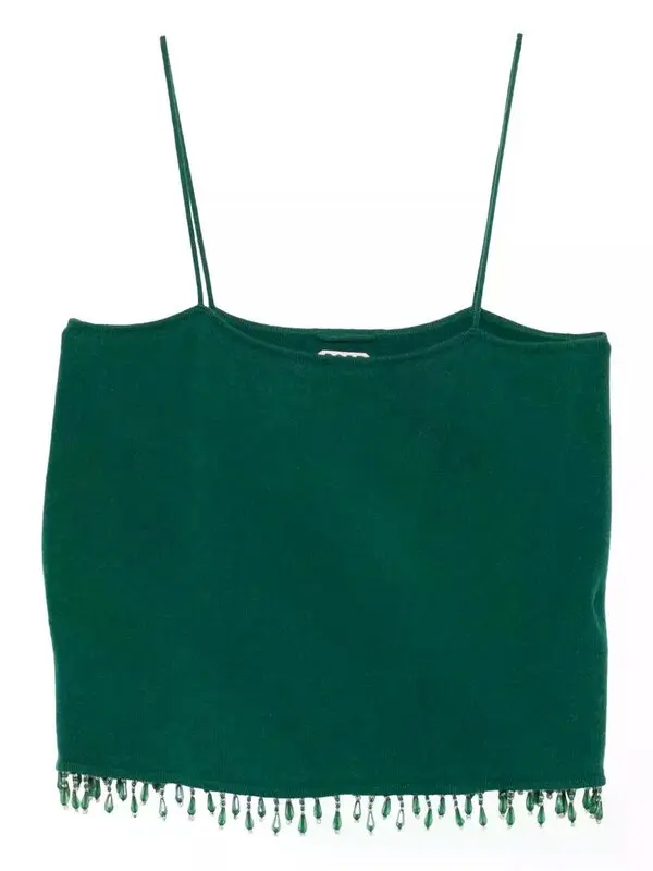 BODE Beads-trim Top - Green