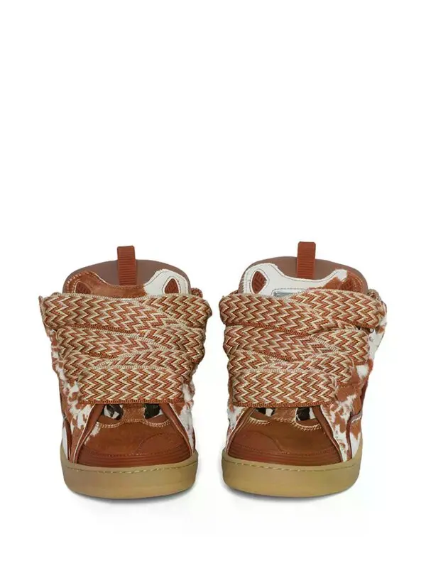 LANVIN Curb Low-top Sneakers - Brown