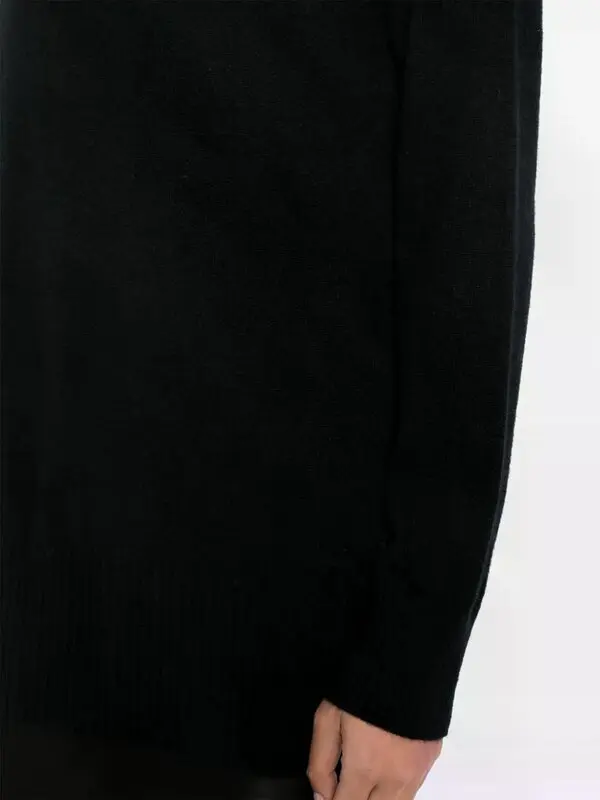 Christopher Esber Monument Layered Cashmere Dress - Black