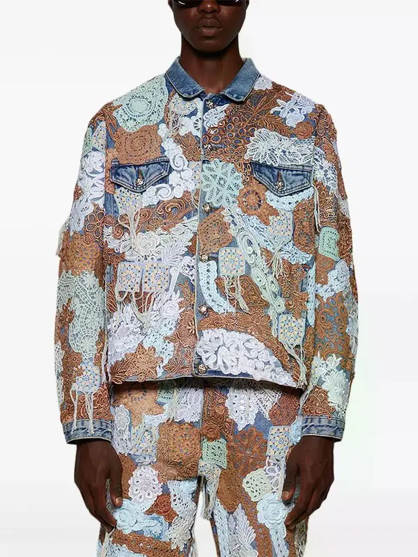 EARTHLING VIP Denim Jacket - Brown