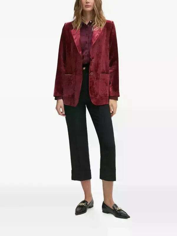 Sisley Velour Blazer