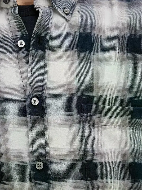 BOSS Plaid Pocket Shirt