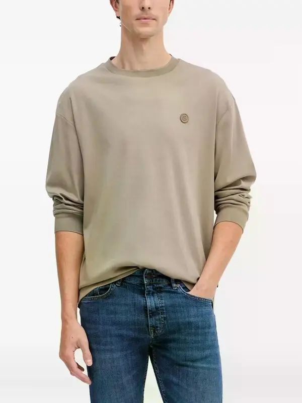 BOSS Long-sleeve T-shirt - Neutrals
