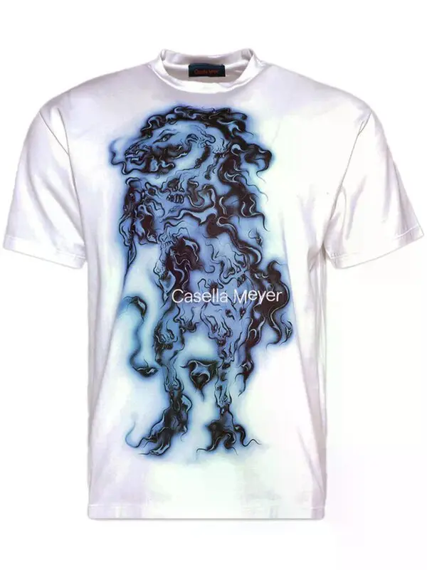 CASELLA MEYER Pegasus-print T-shirt - White