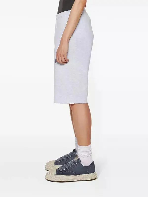 SAINTWOODS Logo-print Cotton Track Shorts