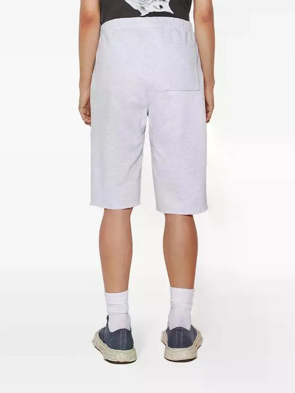SAINTWOODS Logo-print Cotton Track Shorts