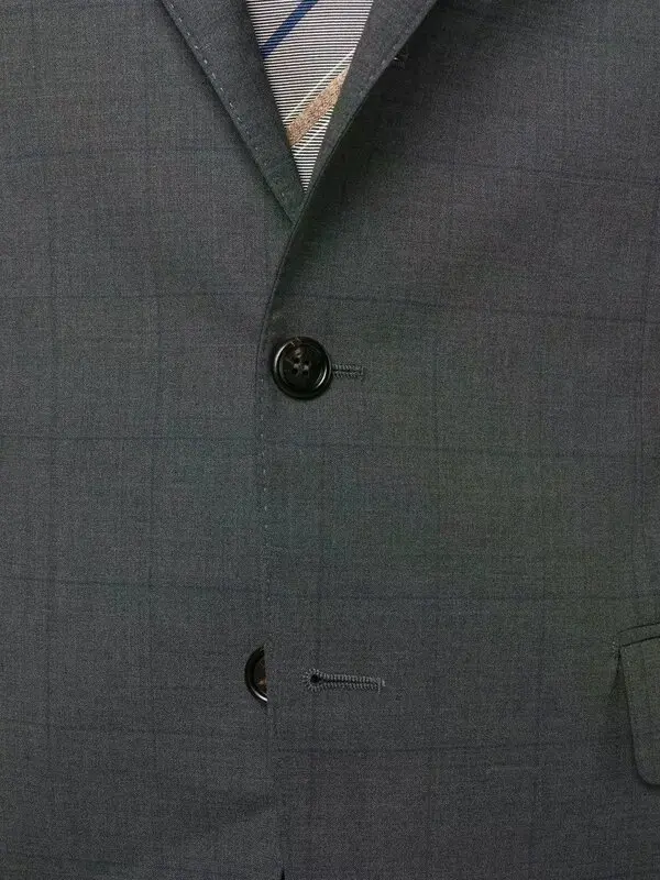 Brunello Cucinelli Fine-check Tailored Blazer
