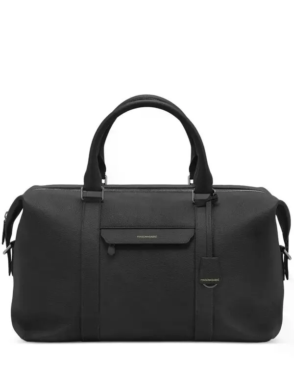 MAISON DE SABRE Leather Duffle Bag - Black