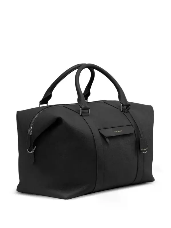MAISON DE SABRE Leather Duffle Bag - Black