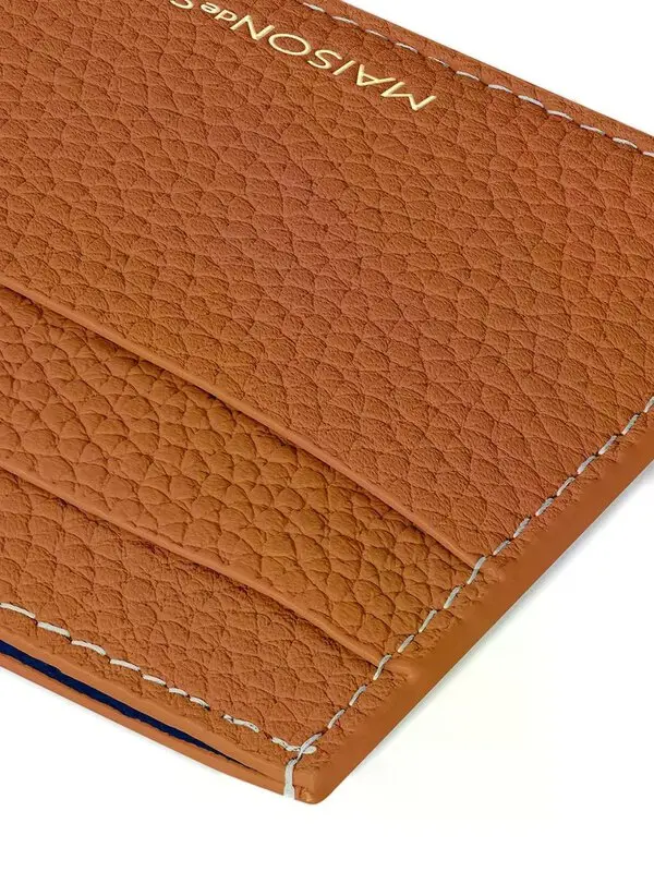 MAISON DE SABRE Leather Card Holder - Brown