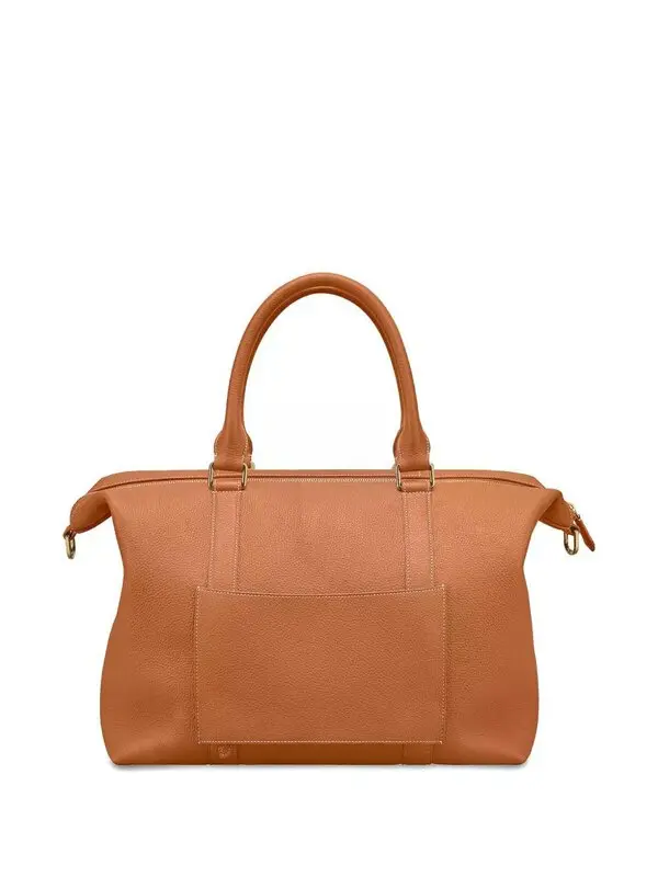 MAISON DE SABRE Large Leather Weekender Bag - Brown