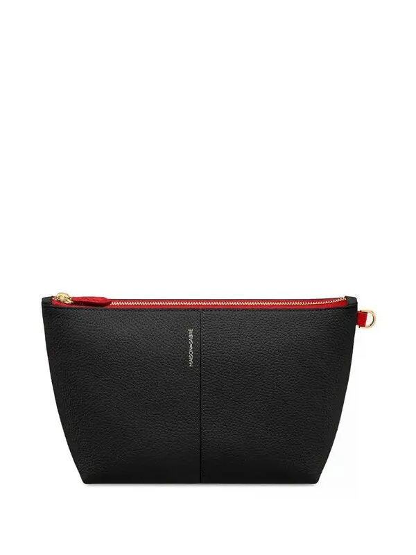 MAISON DE SABRE Small Leather Pouch - Black
