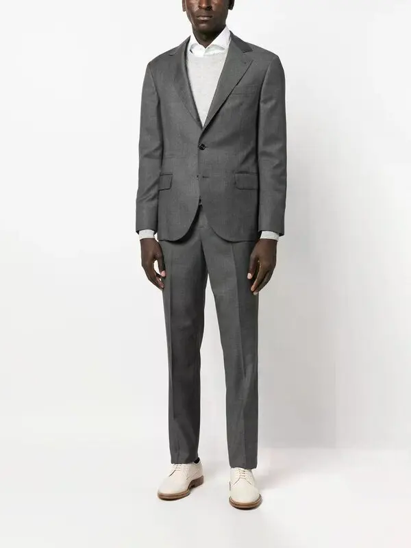 Brunello Cucinelli Single-breasted Wool Blazer