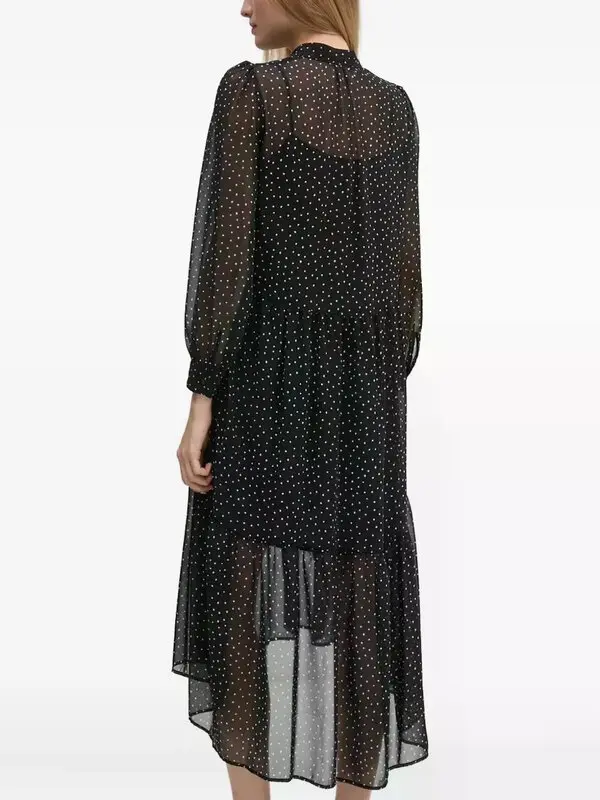 Sisley Polka-dot Midi Dress