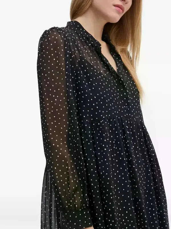 Sisley Polka-dot Midi Dress