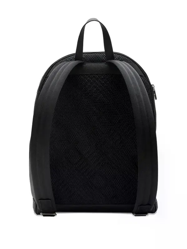 Burberry Logo-plaque Leather Backpack