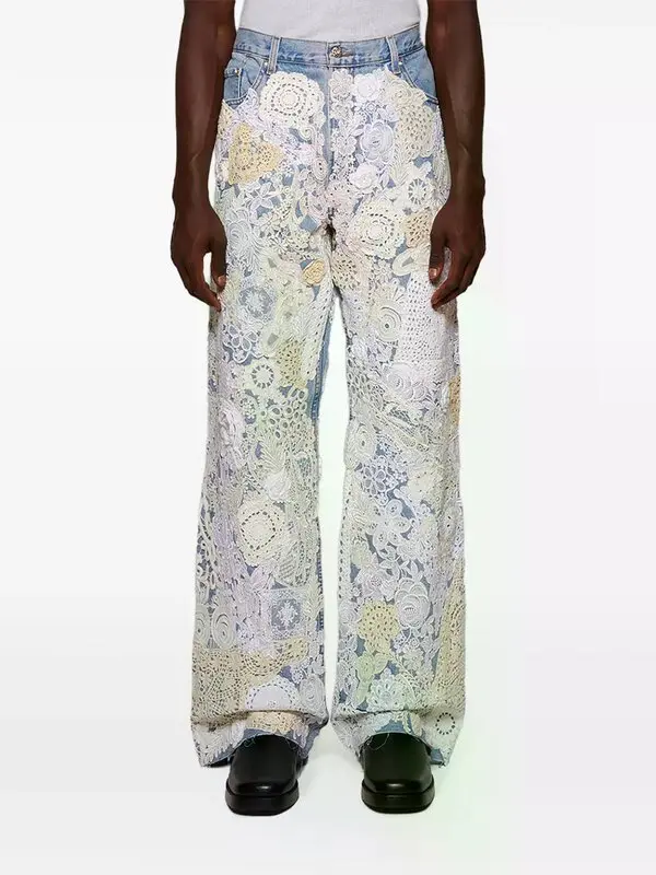 EARTHLING VIP Poetic Lust Wide-leg Jeans